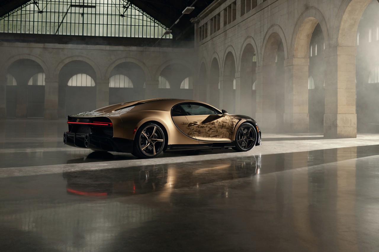 Bugatti Chiron Super Sport Golden Era - Handarbeit in Perfektion ...